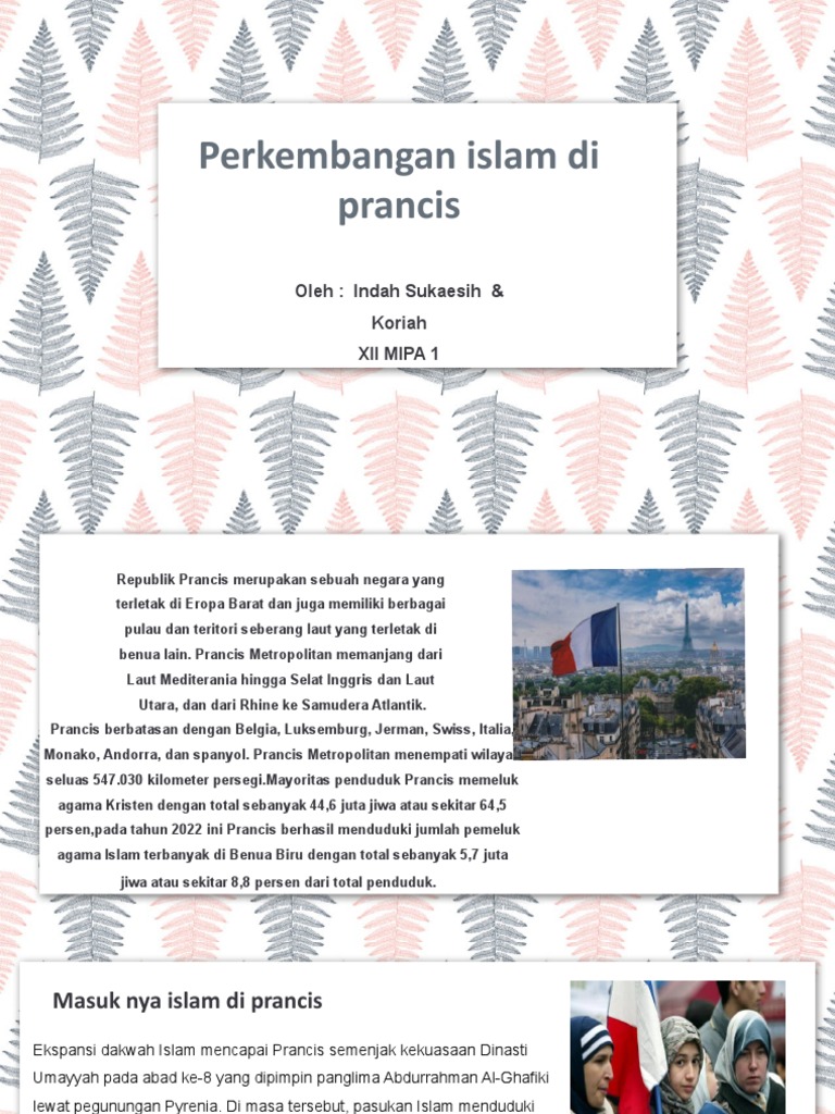 Perkembangan Islam Di Prancis-1 | PDF