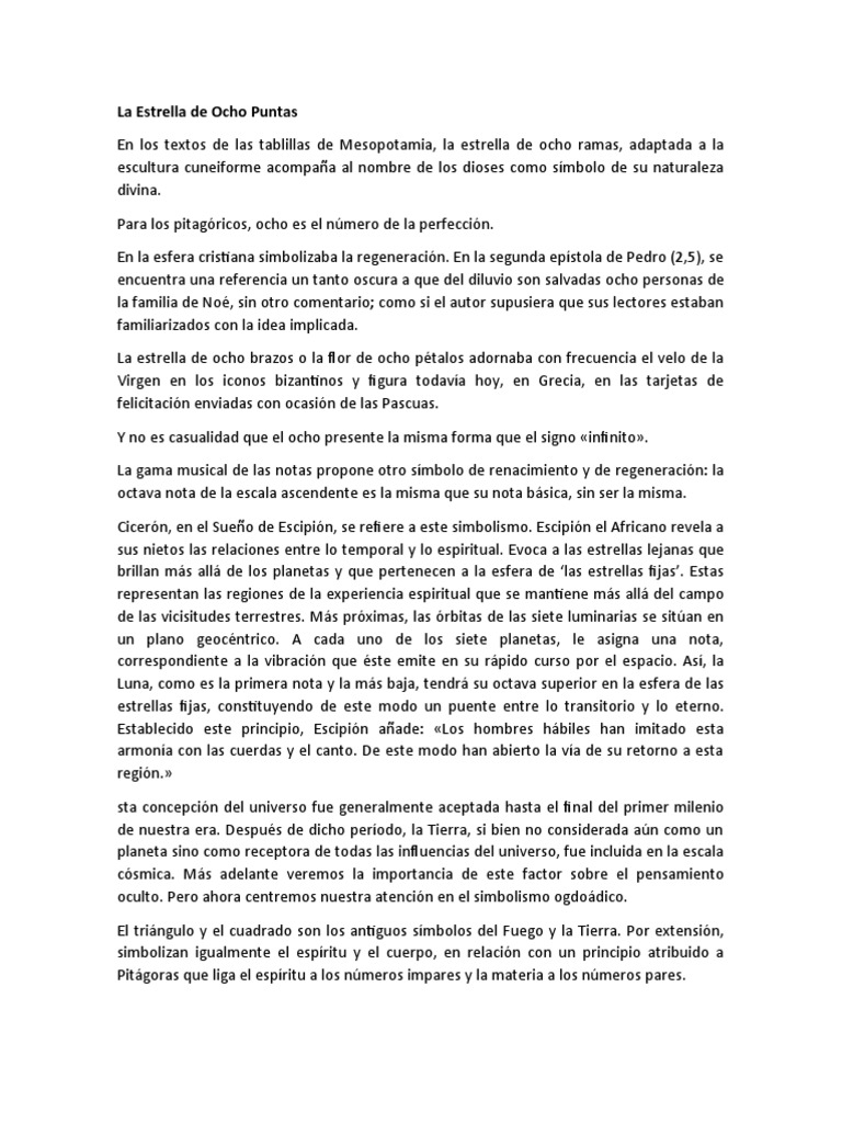 La Estrella de Ocho Puntas | PDF | Alma | Tierra