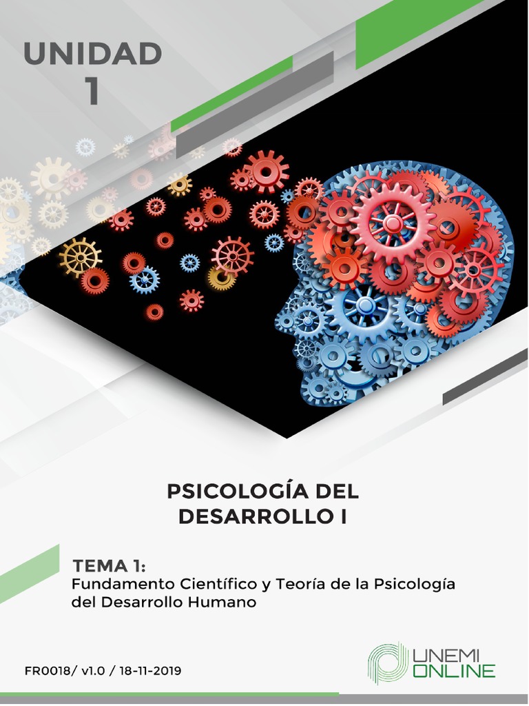 Psic. Del Desarrollo Unido | PDF | Sicología | Psicología del desarrollo