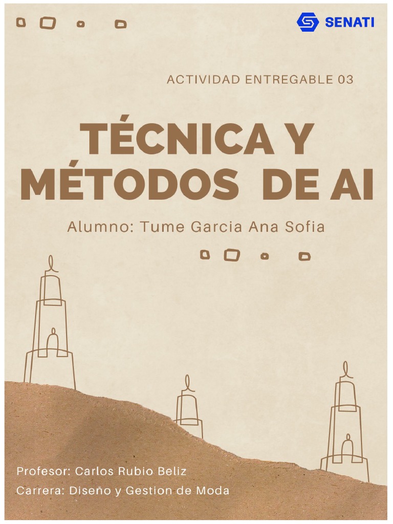 Tecnicas y Metodos de Ai - Entregable 03 | PDF | Moda