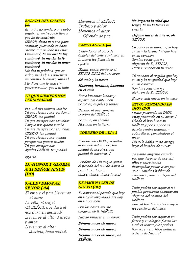Balada Del Camino | PDF | Amor | Pecado