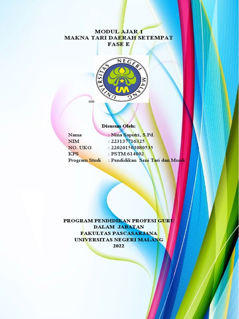 Modul Ajar 1-SMK | PDF