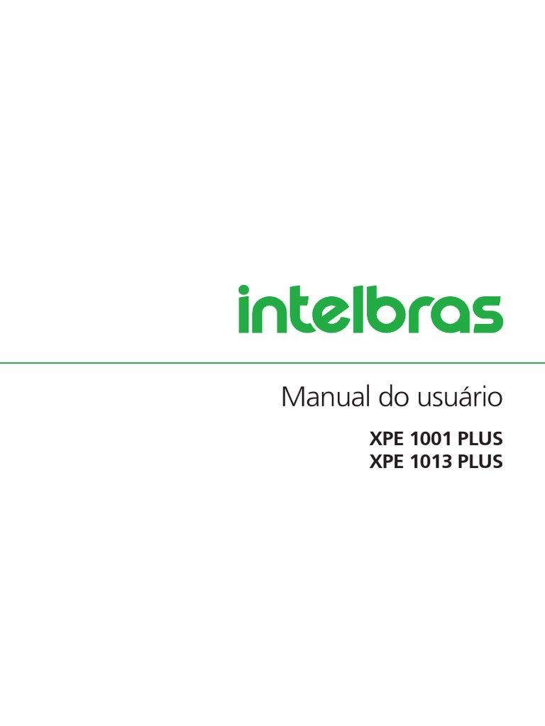 Manual - XPE - 1001 - 1013 - PLUS - 02-22 - Site (2) - 0 | PDF | Senha ...