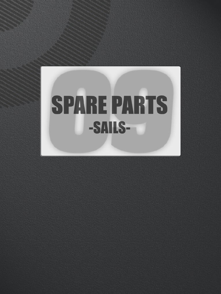 09 Sails Spare Parts All | PDF