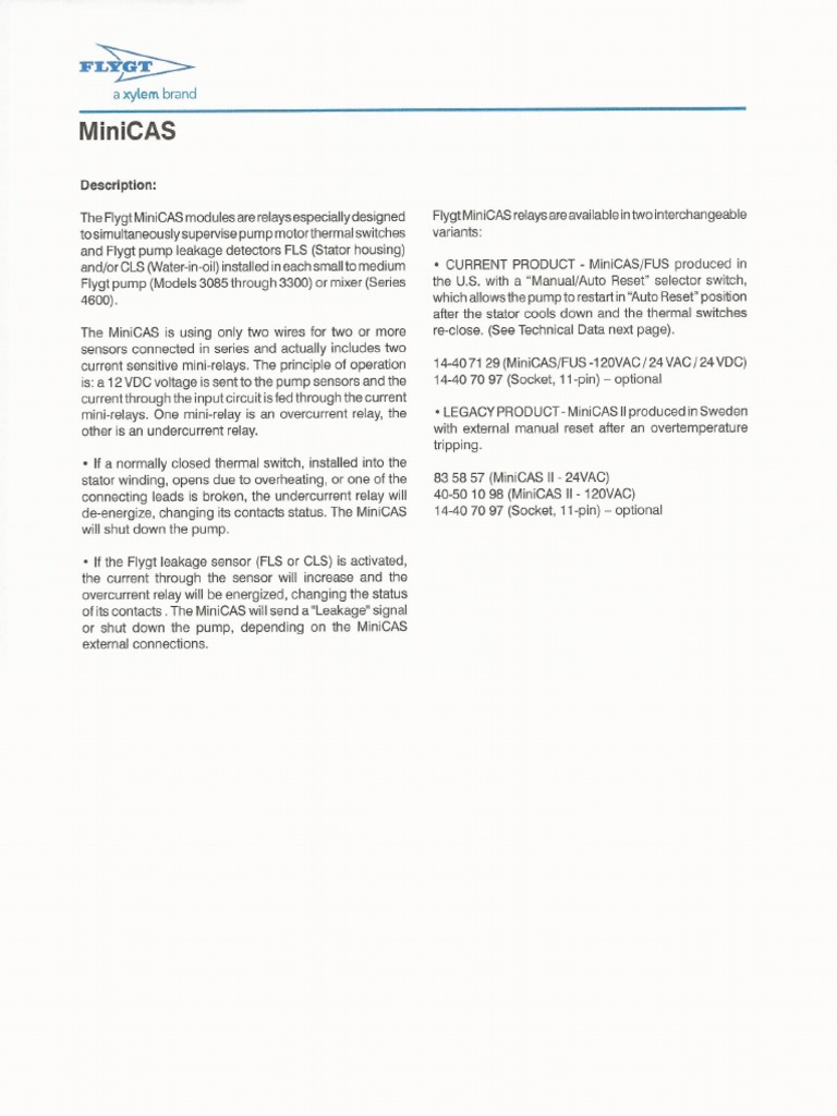 Mini Cas Fly-14407129 | PDF