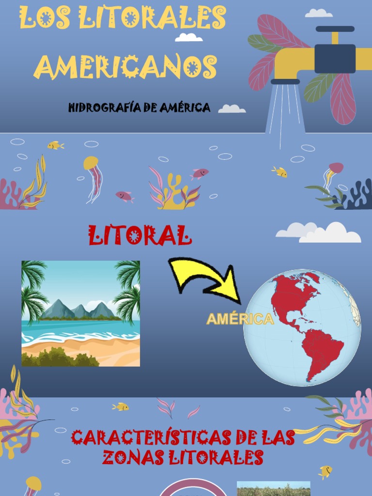 Litorales e Hidrografia 1 | PDF | Mar | Isla