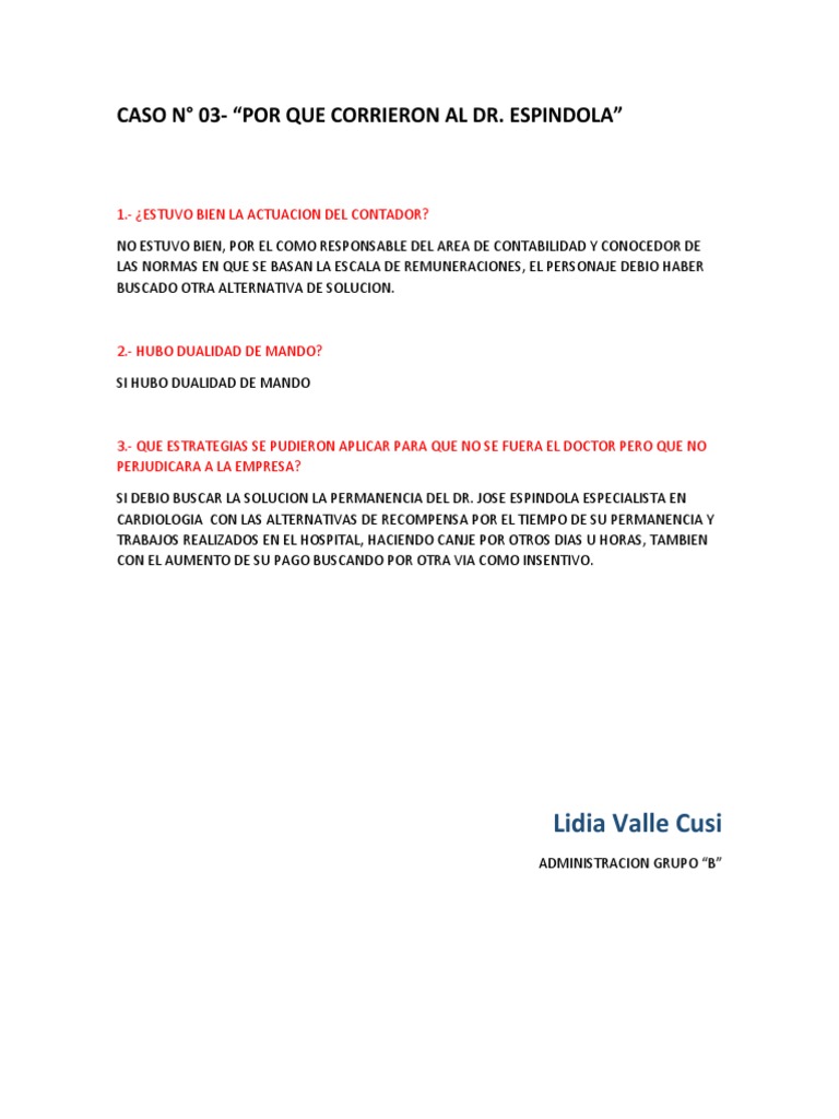 Caso N. 03 | PDF