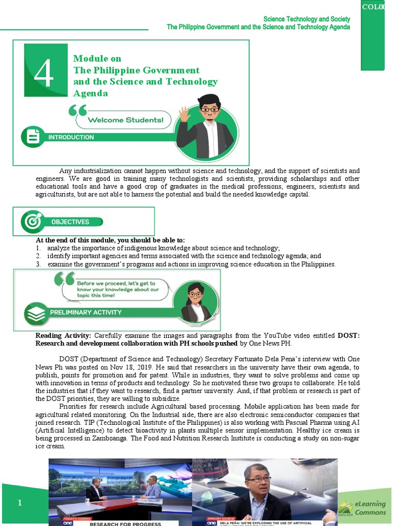COL007 - Module No. 4 - v5GA | PDF | Science, Technology, Engineering, And Mathematics | Science