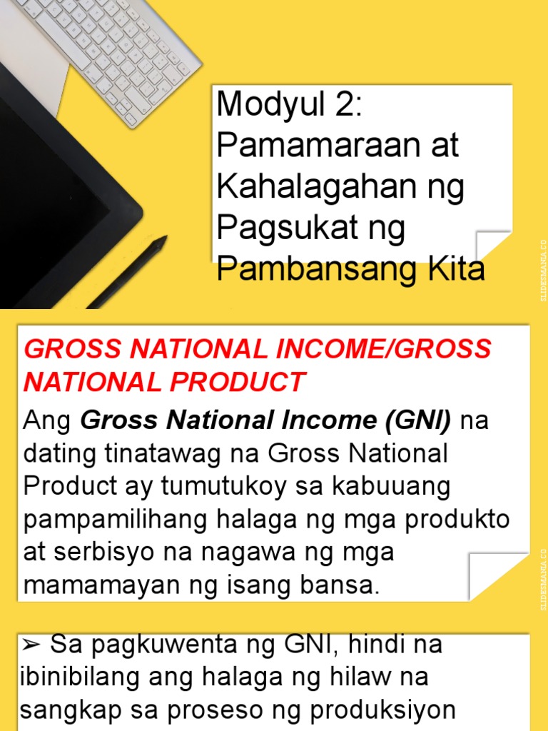 Lecture q3 m2 Pambansang Kita | PDF