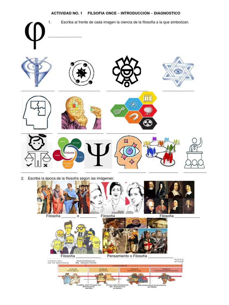 Actividad No. 1 Filosofía Once | PDF | Conocimiento | Verdad
