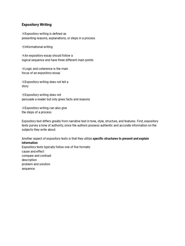 Expository Writing | Download Free PDF | Essays