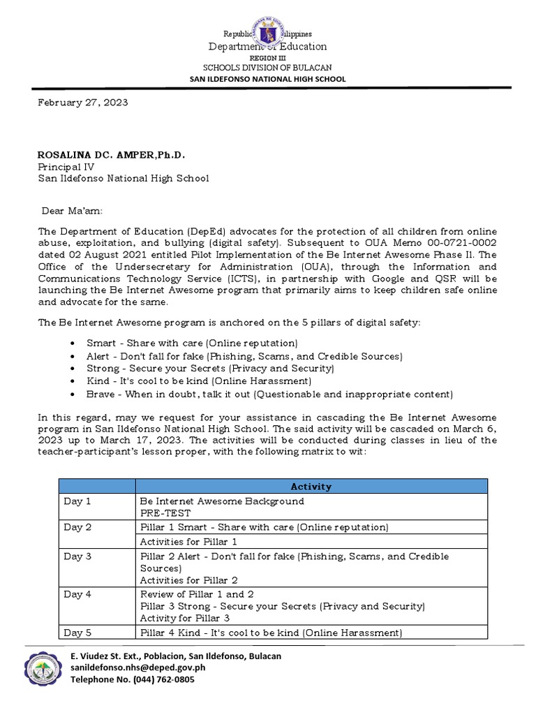 BIA Proposal Sample | PDF