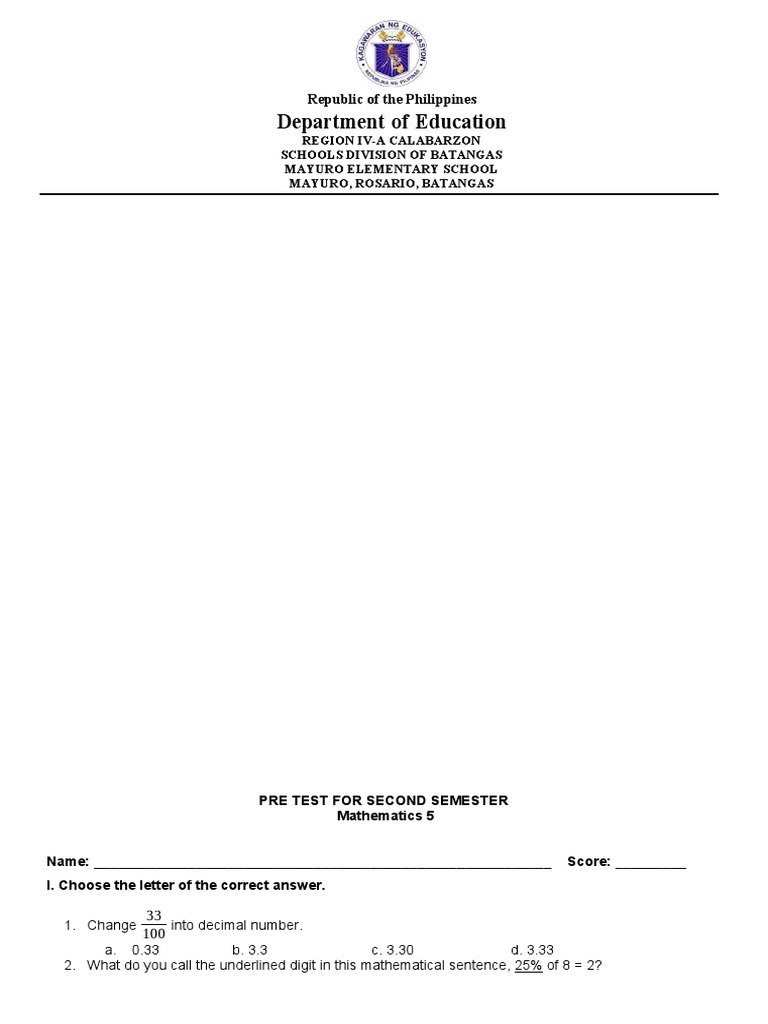 Math 5 | PDF | Polygon | Shape