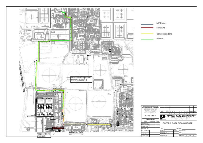 Attachment 1 - OSBL Piping Route | PDF