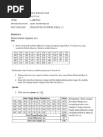 Penyajian Tabel Sturges | PDF | Metode & Bahan Ajar