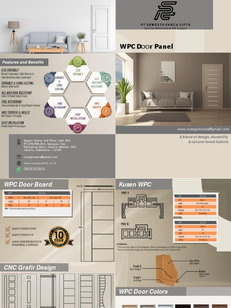 MKI WPC Door Brosur Feb 2023 | PDF