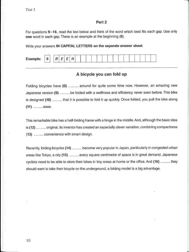 Use of English Part 2 First 2015 | PDF