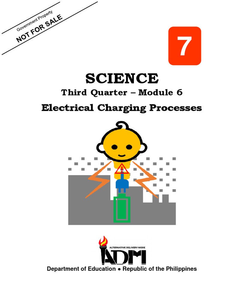 Science7 - Q3 - M6 - Electrical-Charging Processes - v5 | PDF | Electric Charge | Electron