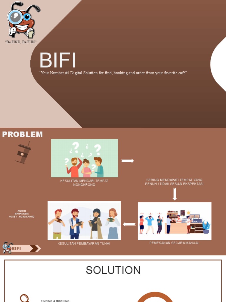 Contoh Pitch Deck StartUp | PDF