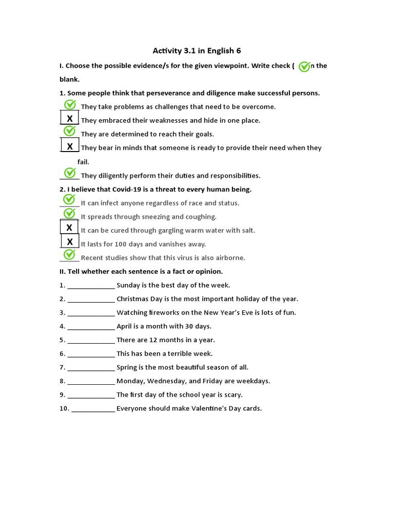 Activity 3.1 Differing Viewpoints of An Issue | PDF