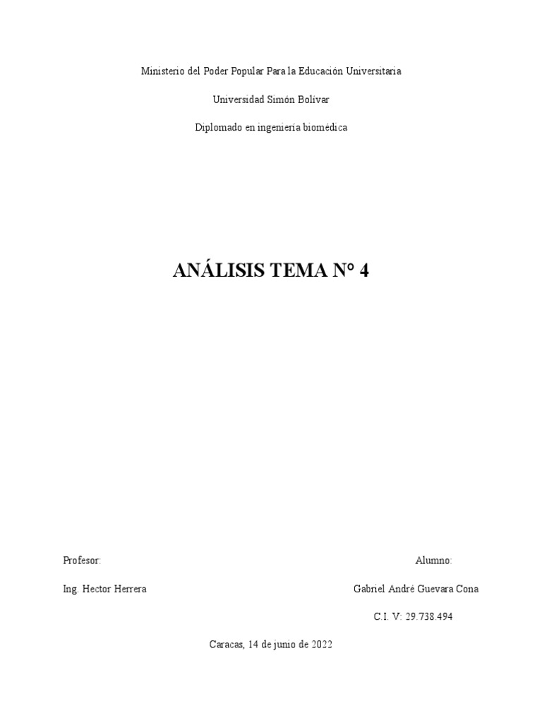 Análisis Crítico Tema 4 | PDF | Obesidad