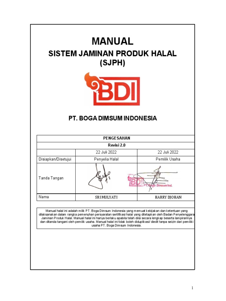 Manual Halal Cerol | PDF