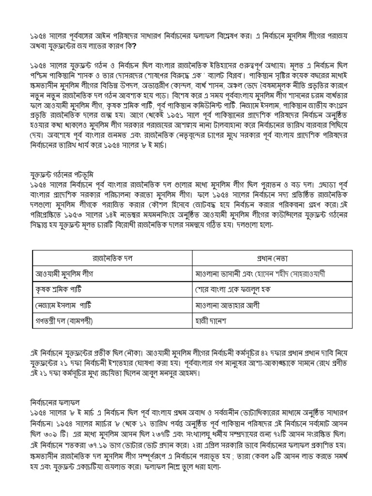 Bangladesh Studies | PDF