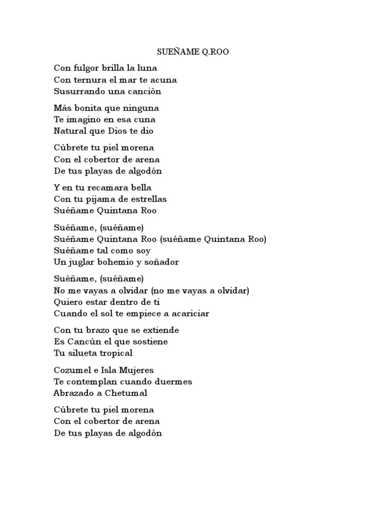 Sueñame Q | PDF | Quintana Roo