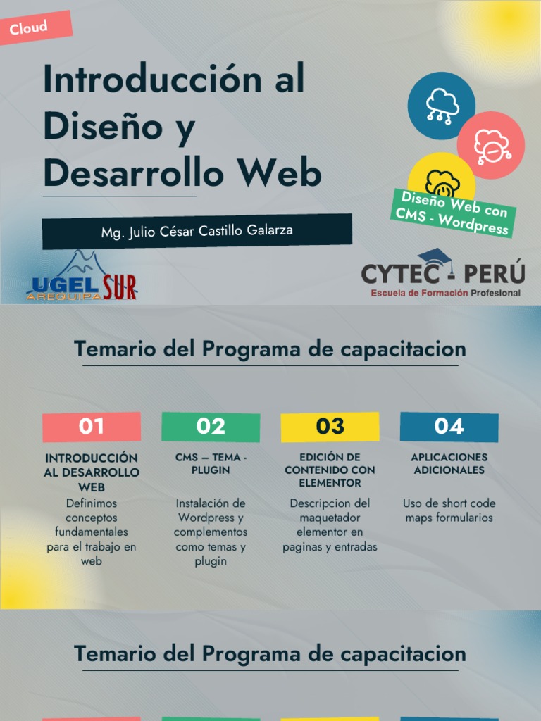 Introduccion Al Diseño Web 01 | PDF | Protocolo de transferencia de ...