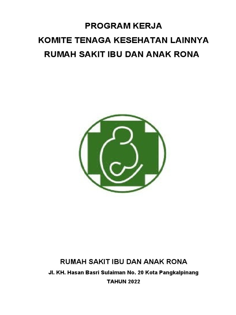 TKRS 8 - EP.c - Program - Kerja - Komite - Tenaga - Kesehatan - Lainnya ...