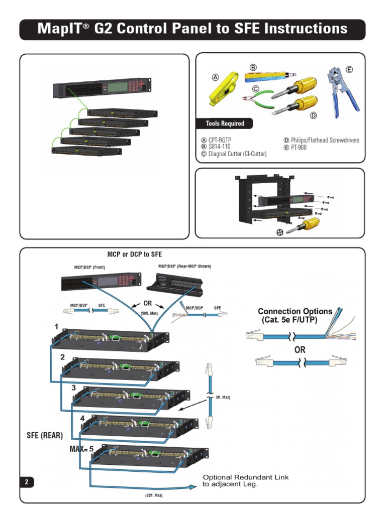 Mapit Mapit g2 Control Panel To Sfe II | PDF | Manufactured Goods | Electrical Components