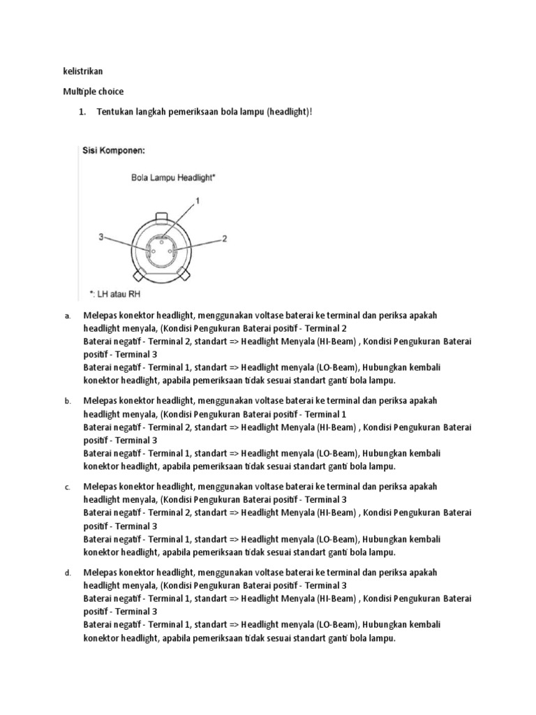 SOAL Kelistrikan | PDF
