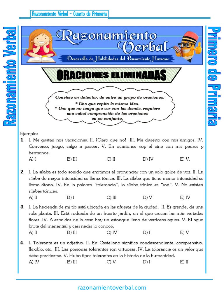 01 Oraciones Eliminadas Cuarto de Primaria | PDF | Meteorito | Nómada