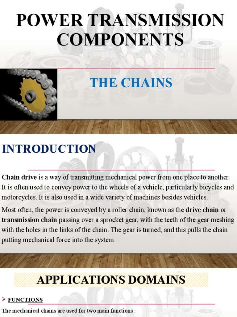 Power Transmission Components | Download Free PDF | Gear | Machines