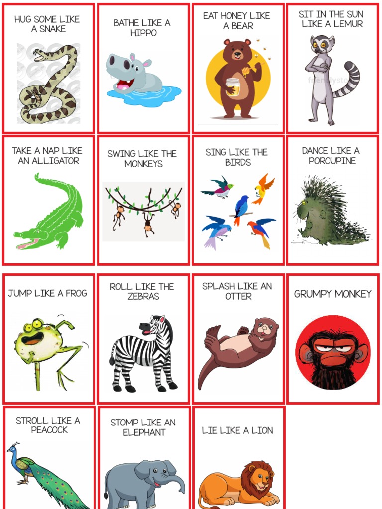 Grumpy Monkey Flashcards | PDF | Art