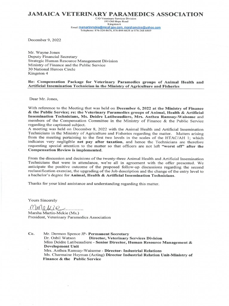 Compensation Approval Letter | PDF