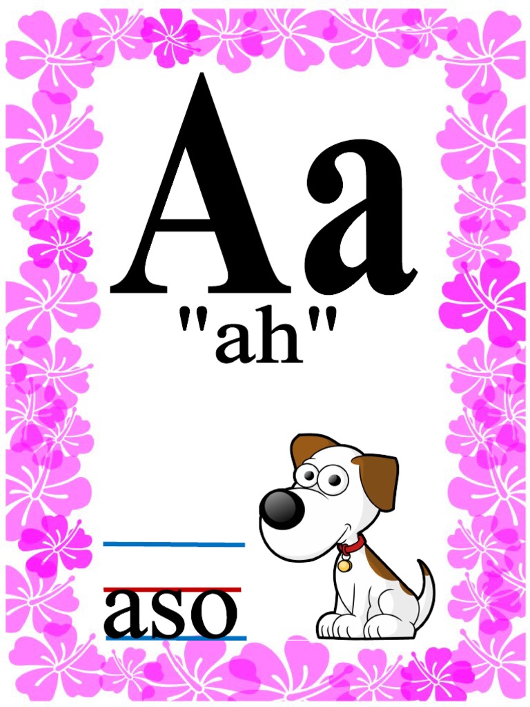 Abakada Flash Card | PDF