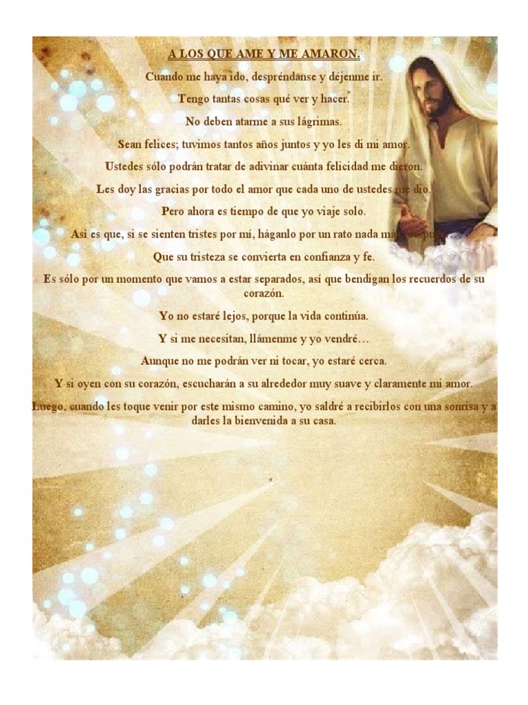 A Los Que Ame y Me Amaron | PDF