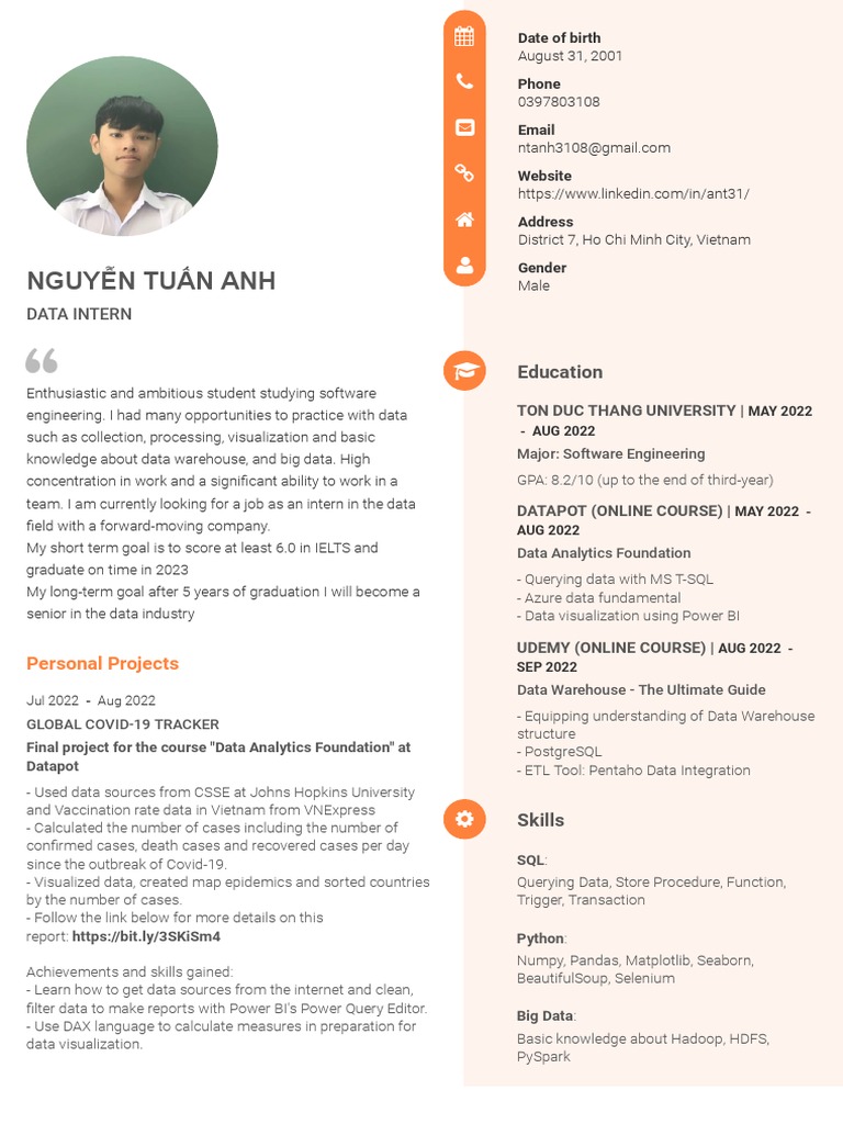 Nguyen Tuan Anh - Business Data Analysis | PDF | Data | Data Warehouse