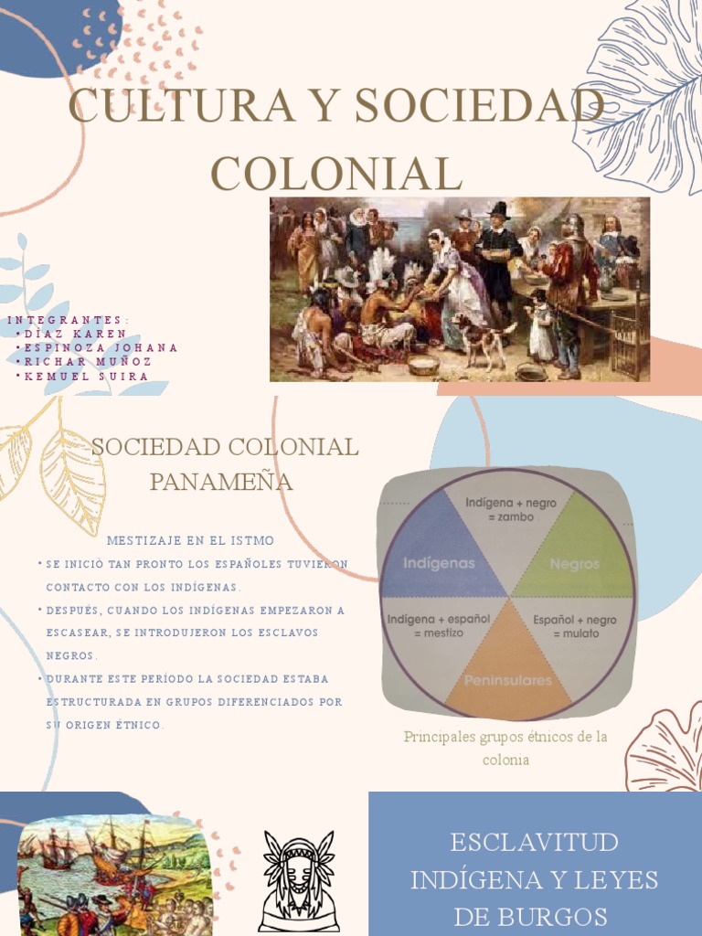 Cultura y Sociedad Colonial | PDF | America latina