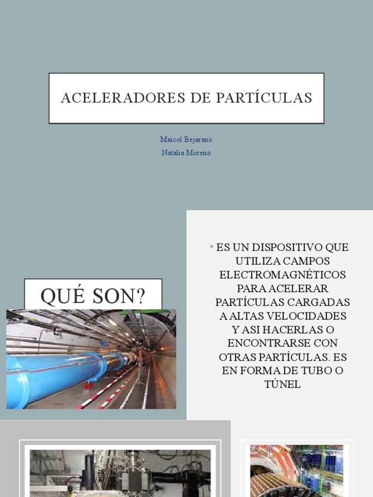 Aceleradores de Partículas | PDF
