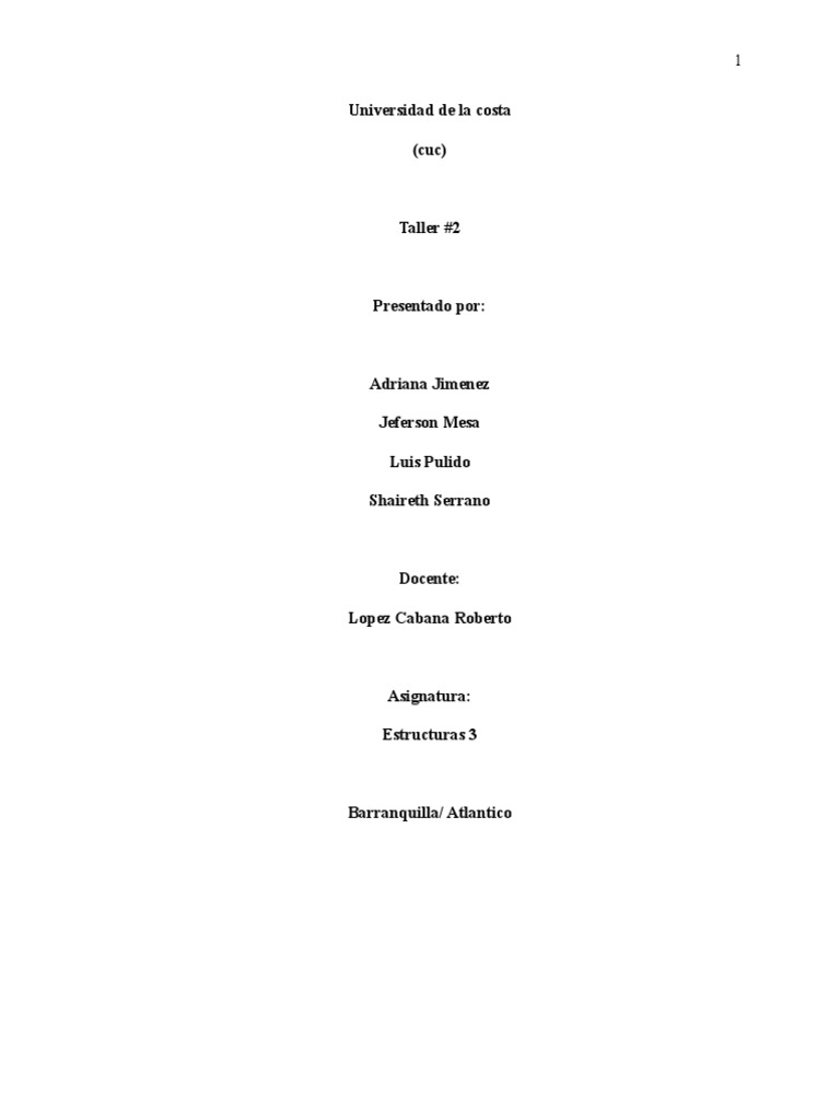 Taller #2 Estructuras 3 | PDF | Fundación (Ingeniería) | Hormigón