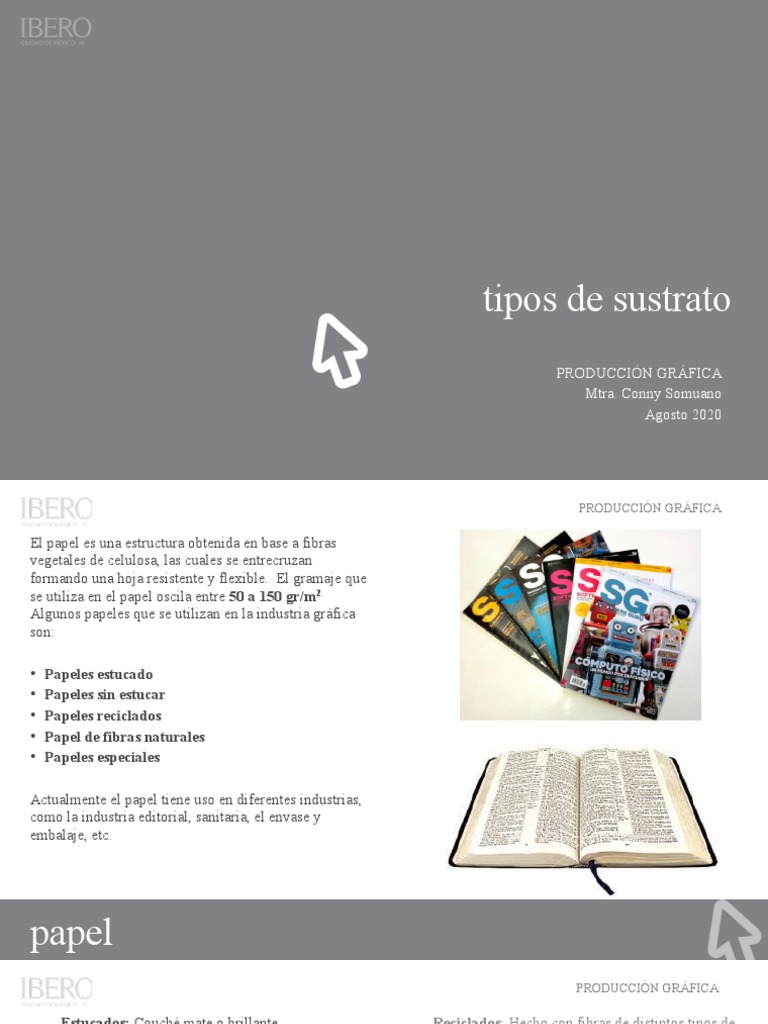 07 Sustratos | PDF | Cartón | Papel