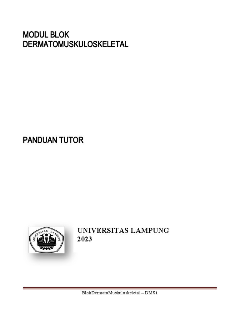 Buku Mahasiswa Blok DMS 2023 Fix | PDF