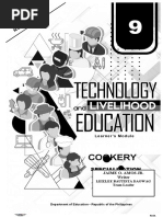 He Cookery Gr9 q2 Module-3 True | PDF | Salad | Cuisine
