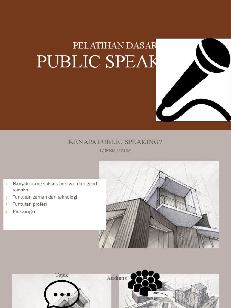 Public Speaking | PDF