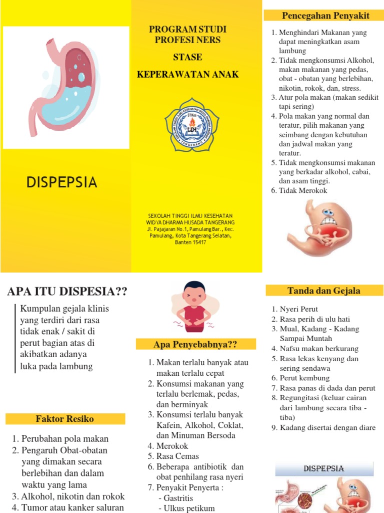Leaflet Dispepsia | PDF