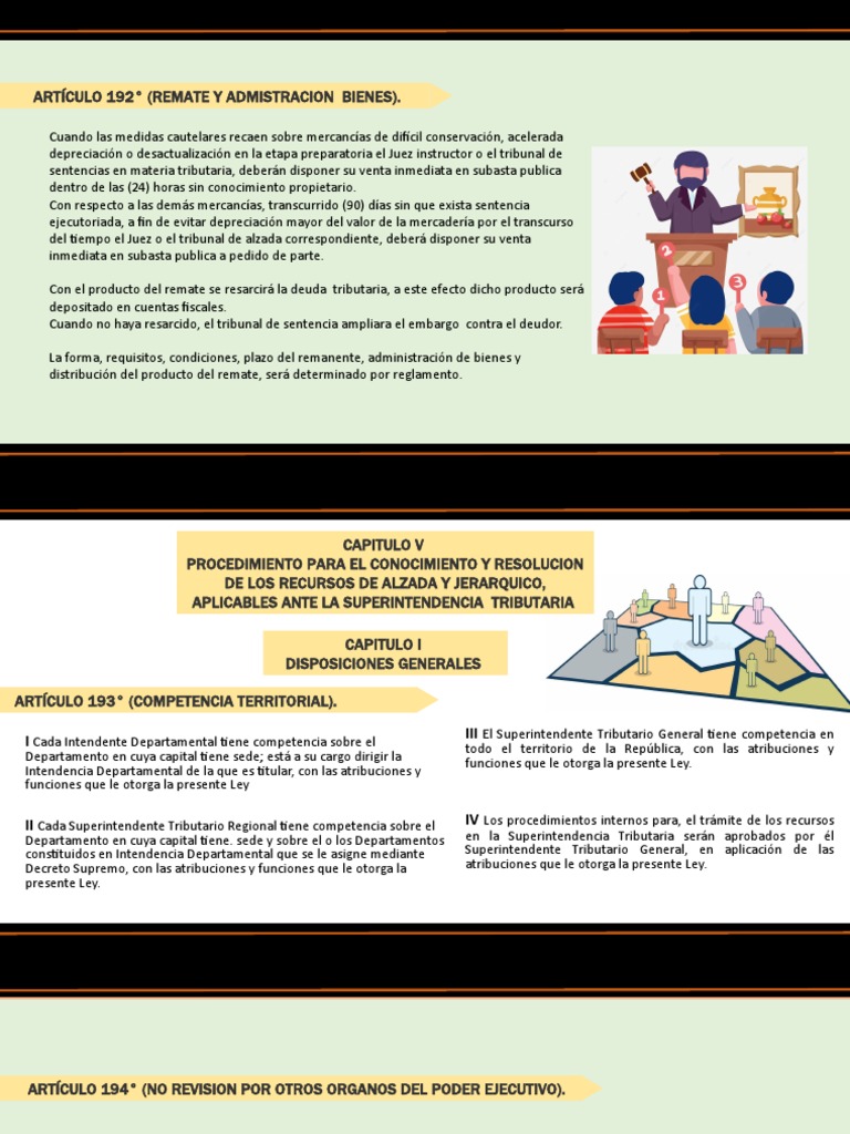Presentación Capitulo IV Articulo 192 Capitulo V Disposiciones Legales ...