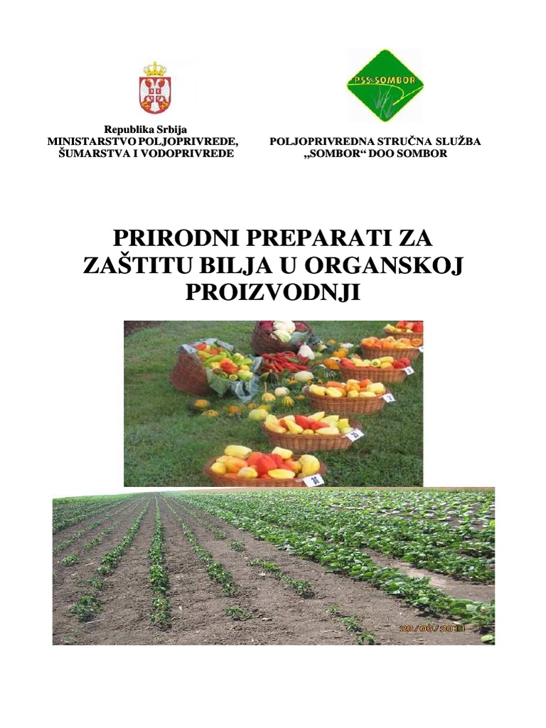 Prirodni Preparati Za Zastitu Bilja U Organskoj Proizvodnji | PDF