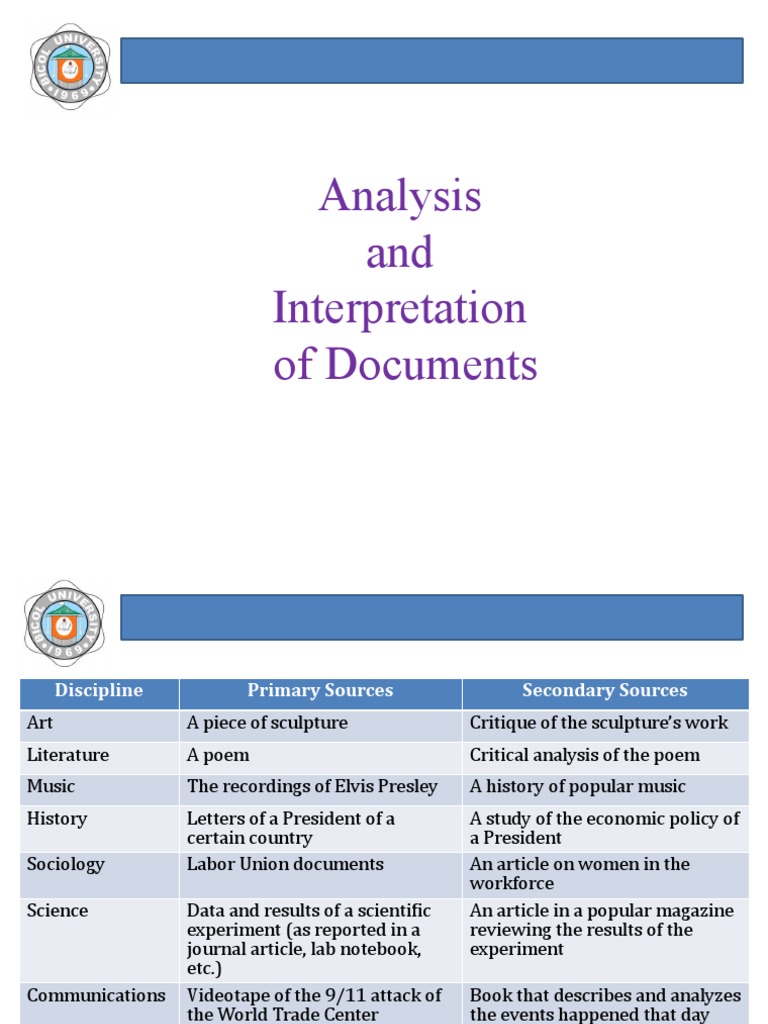 Document Analysis and Interpretation Guide | PDF | Narrative | Science